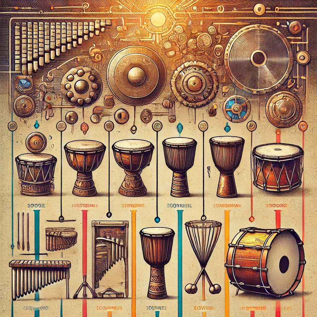 Percussion Instruments Through Time: A Historical Journey